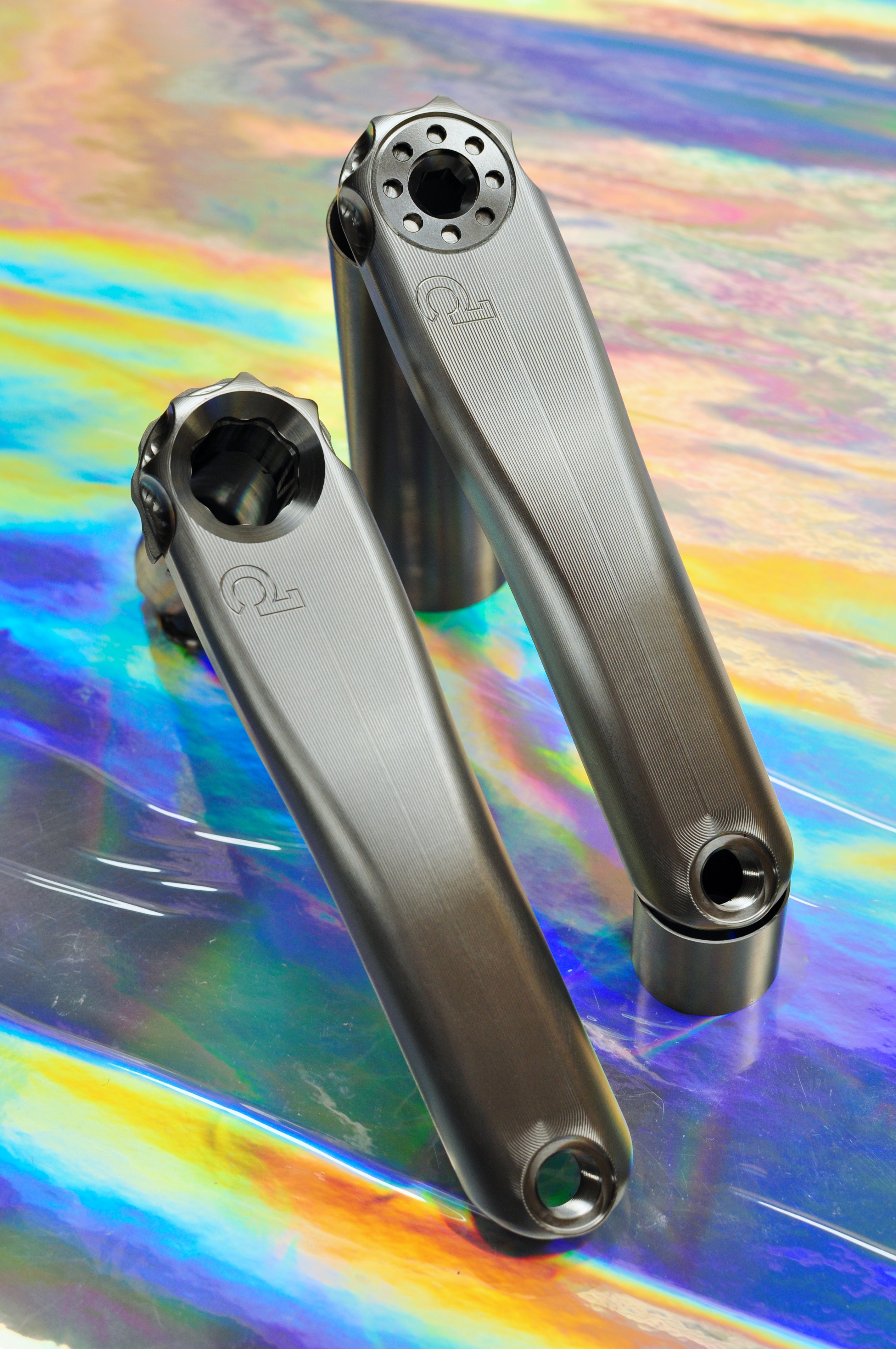 Machined Titanium Crankset – Sturdy Cycles
