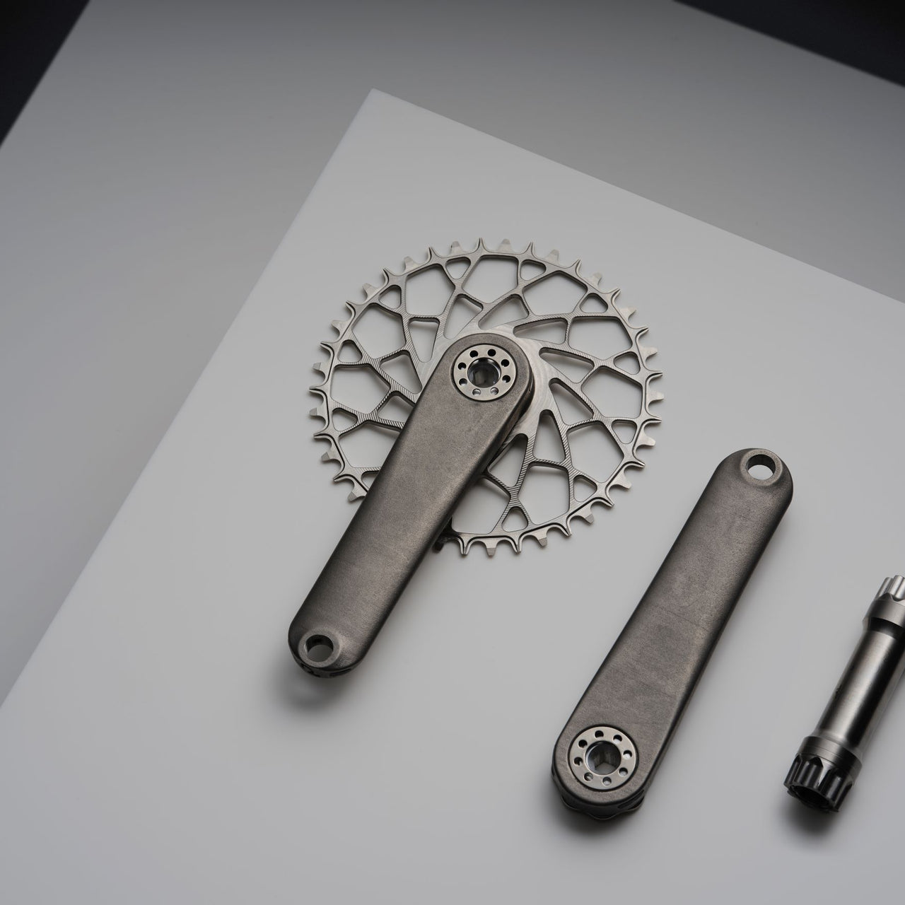 Titanium crankset - Made to order – Sturdy Cycles